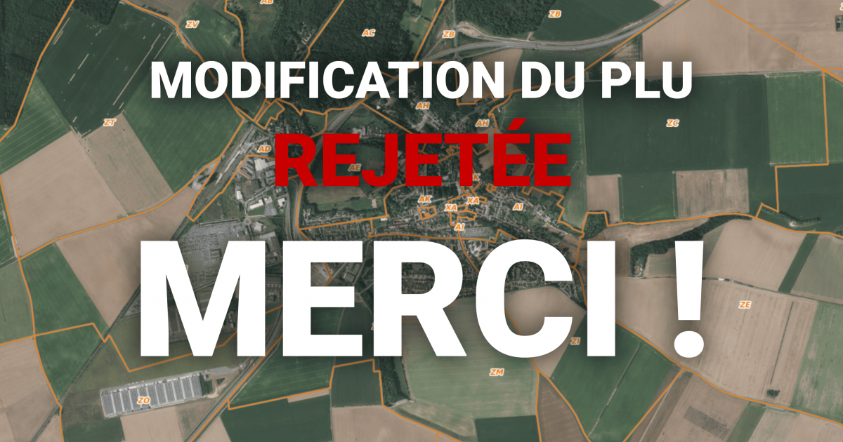 La modification du PLU de Nanteuil-le-Haudouin a été rejetée | Vivre à Nanteuil le Haudouin